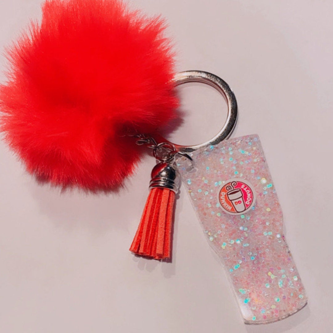 Dunkin' Donuts Keychain - Etsy