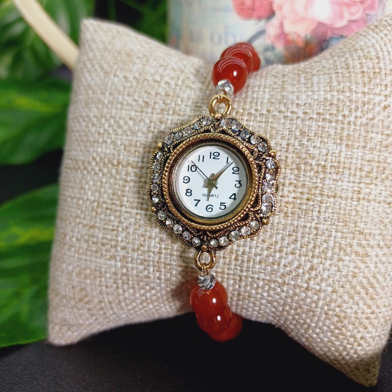 Gemstone Watch - Etsy