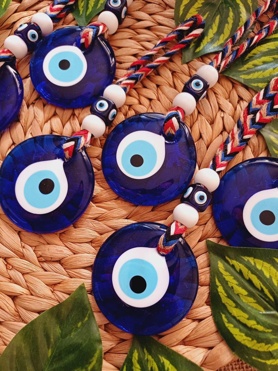 House Protection Evil Eye Wall Hanger, Big Size Evil Eye Amulet ...