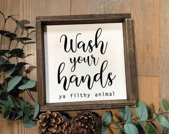 Ya filthy animal | Etsy