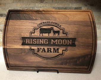 Wooden Cutting Board | Etsy