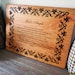 Engraved Poem, Personalized Poem in Wood, Handwritten Heirloom, Child's ...