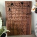 Engraved Handwritten Note, Personalized Note in Wood, Handwritten ...
