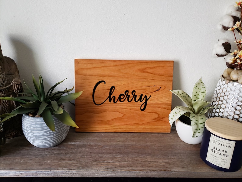 Engraved Handwritten Note Personalized Note in Wood - Etsy