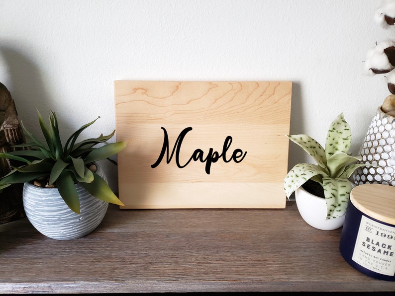 Engraved Handwritten Note Personalized Note in Wood - Etsy