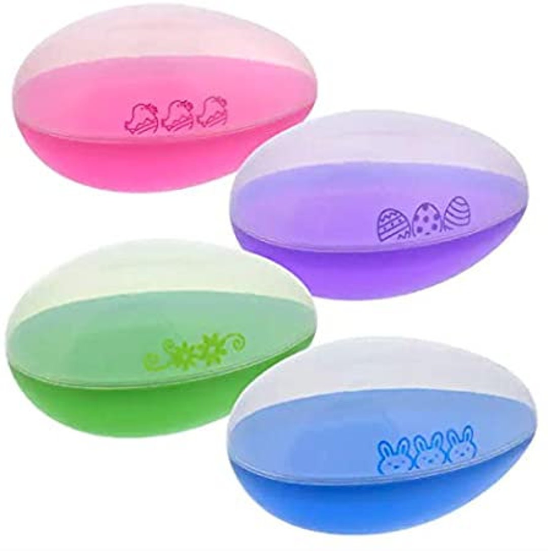Jumbo Plastic Egg-shaped Containers, 7.75 In. - Etsy