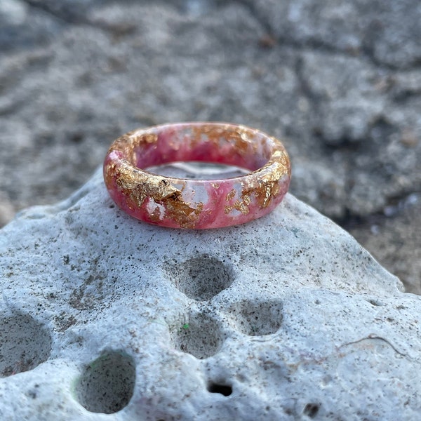 Clear Resin Ring - Etsy