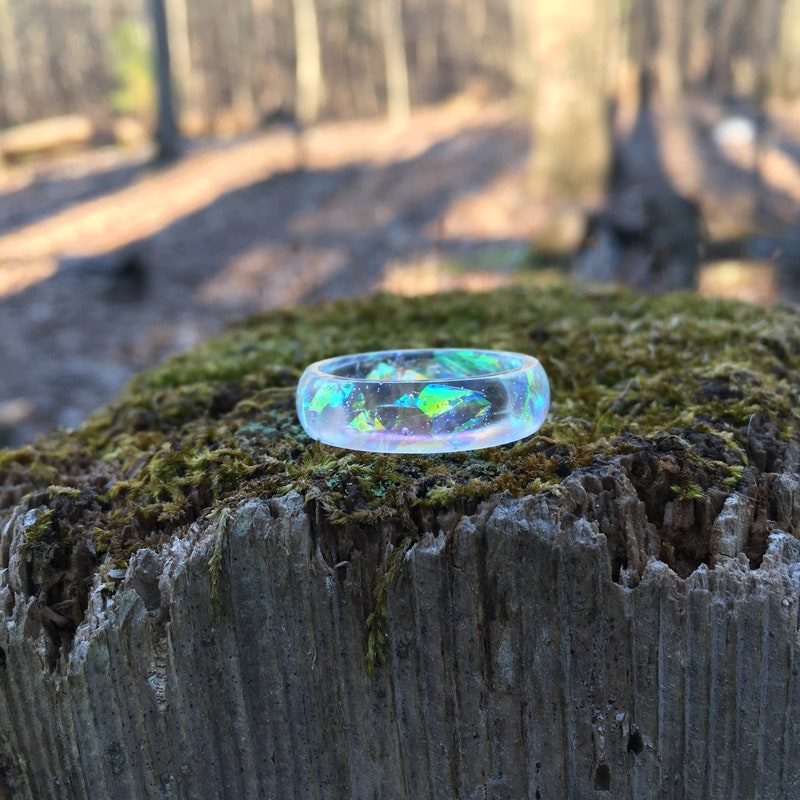 Resin Stacking Ring - Etsy