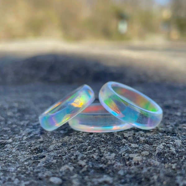 Resin Rings - Etsy