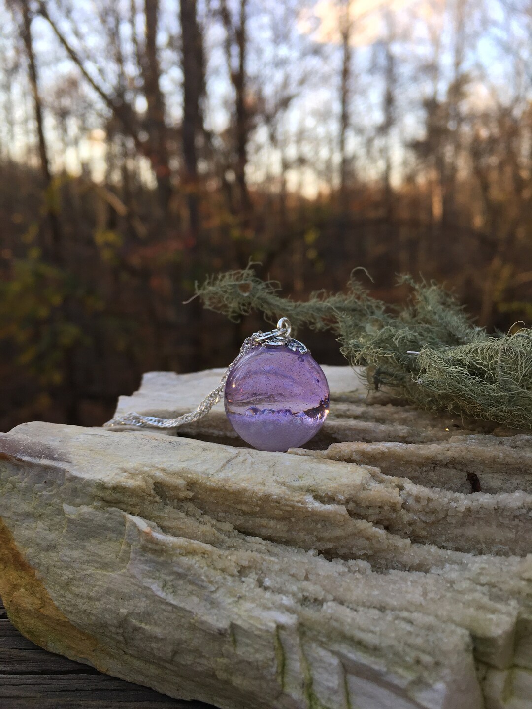Resin Orb Necklace, Night Sky Pendant, Astronomy Gifts, Adoption Gifts ...