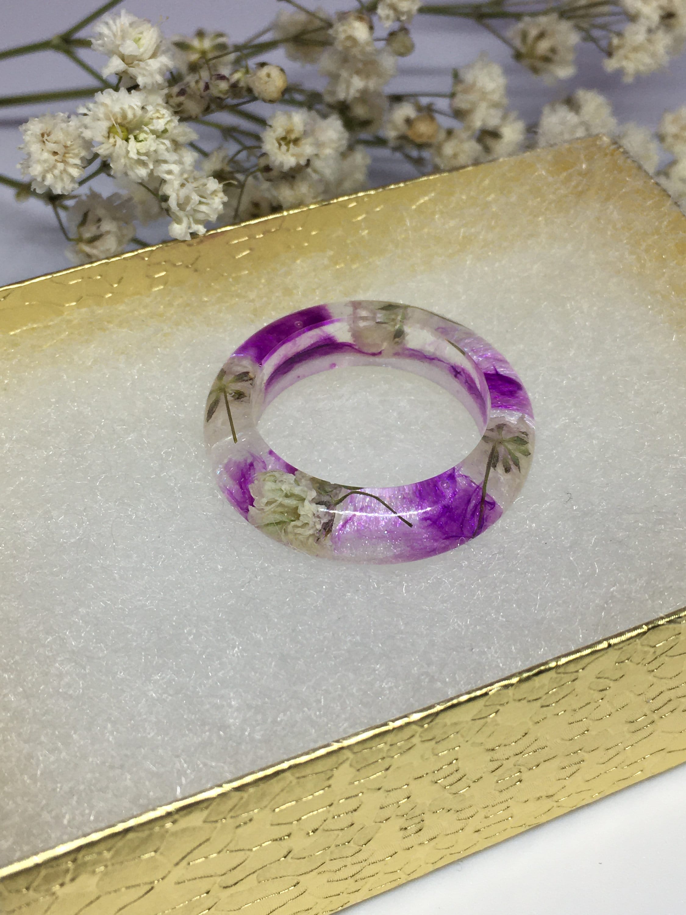 Epoxy Resin Rings Engagment Rings Wood Resin Jewelry - Etsy UK