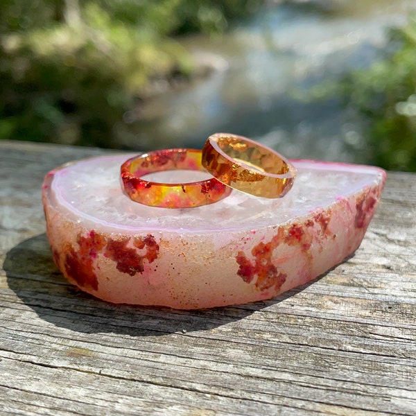 Resin Rings - Etsy