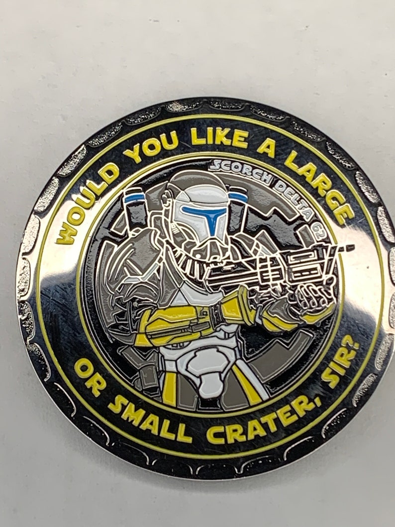 Scorch Republic Commando Challenge Coin Republic Commandos - Etsy