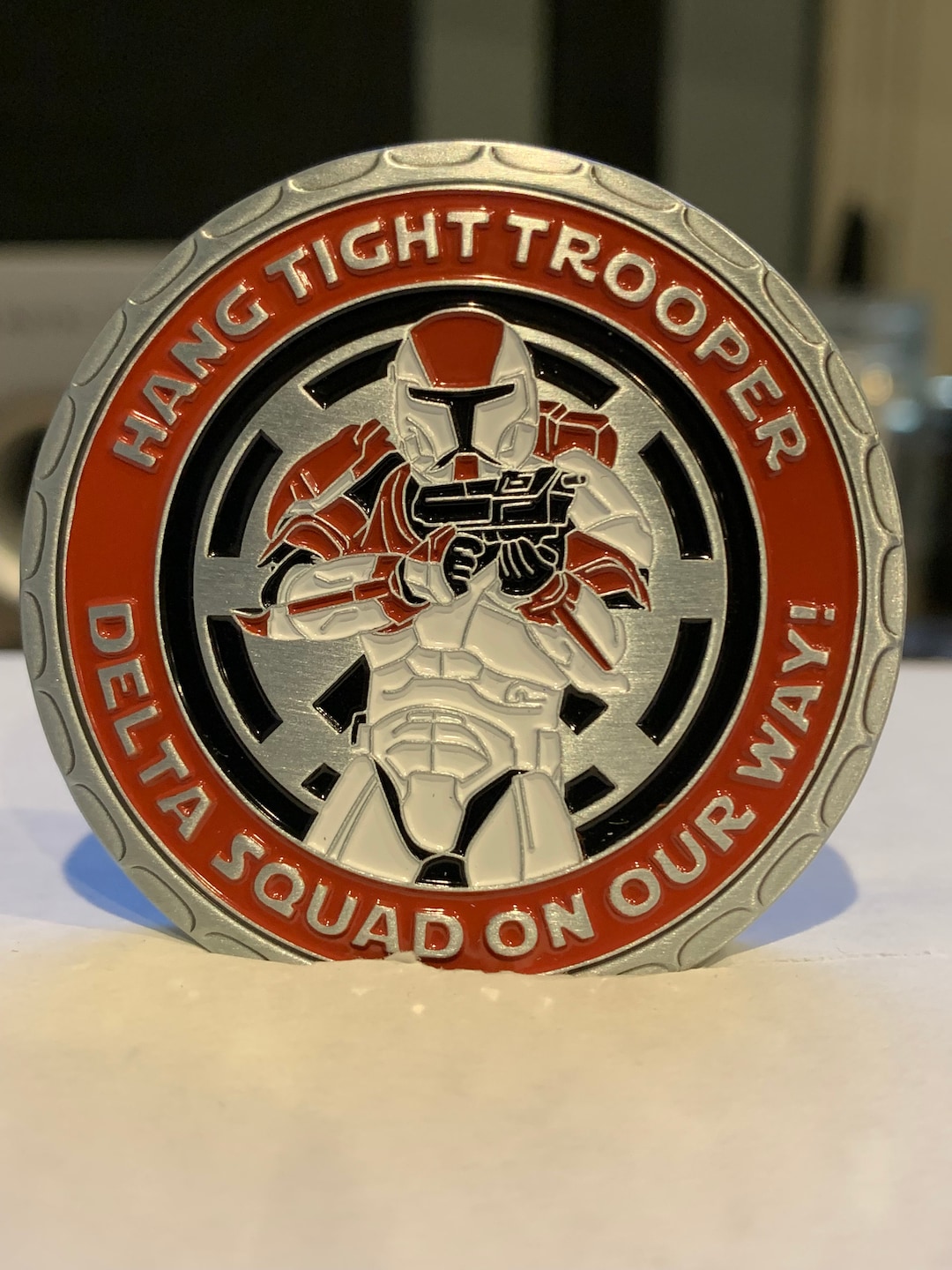 Republic Commando Challenge Coin: Delta Squad - Star Wars Cosplay - Etsy