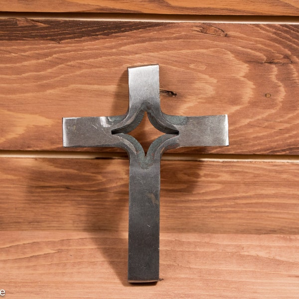 Split Cross Necklace - Etsy