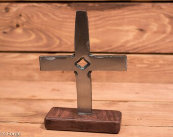 Hand Forged Split Cross - Etsy