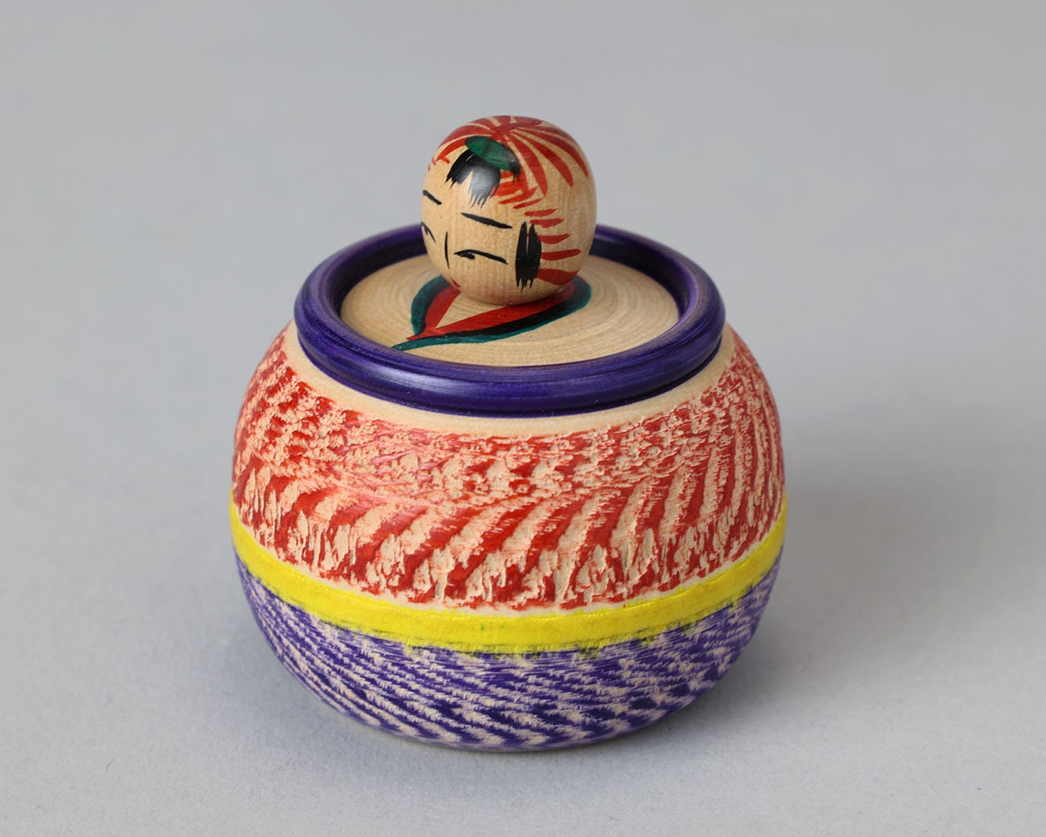 Ejiko kokeshi doll mini 2 made by Yoshio Ogasawara 1936 | Etsy