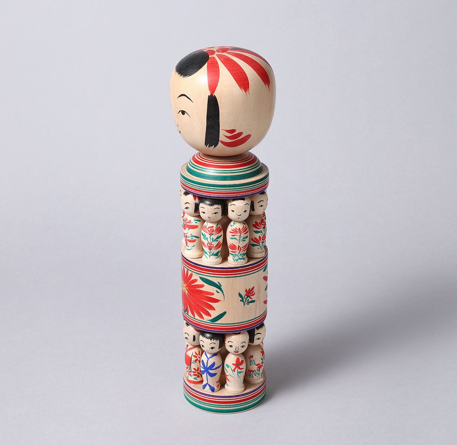Komochi Kokeshi Doll 30cm / 11.81inch in Height by Kikuhiro - Etsy