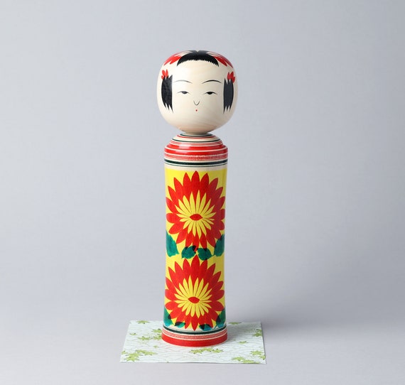 Dento-traditional Naruko Kokeshi by Yoshinobu - Etsy