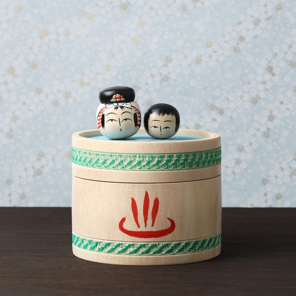 Japanese Kokeshi Box - Etsy