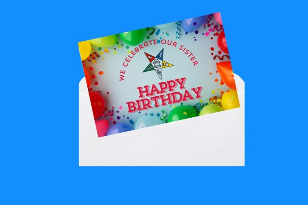 OES / Birthday / Celebrate Sister - Etsy