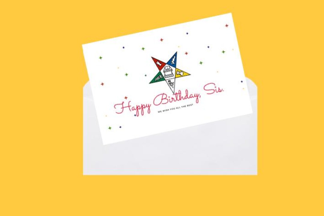 OES / Birthday / Order of the Eastern Star - Etsy