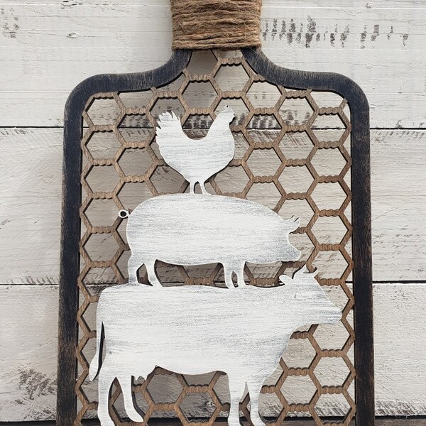 Stacked Farm Animals - Etsy