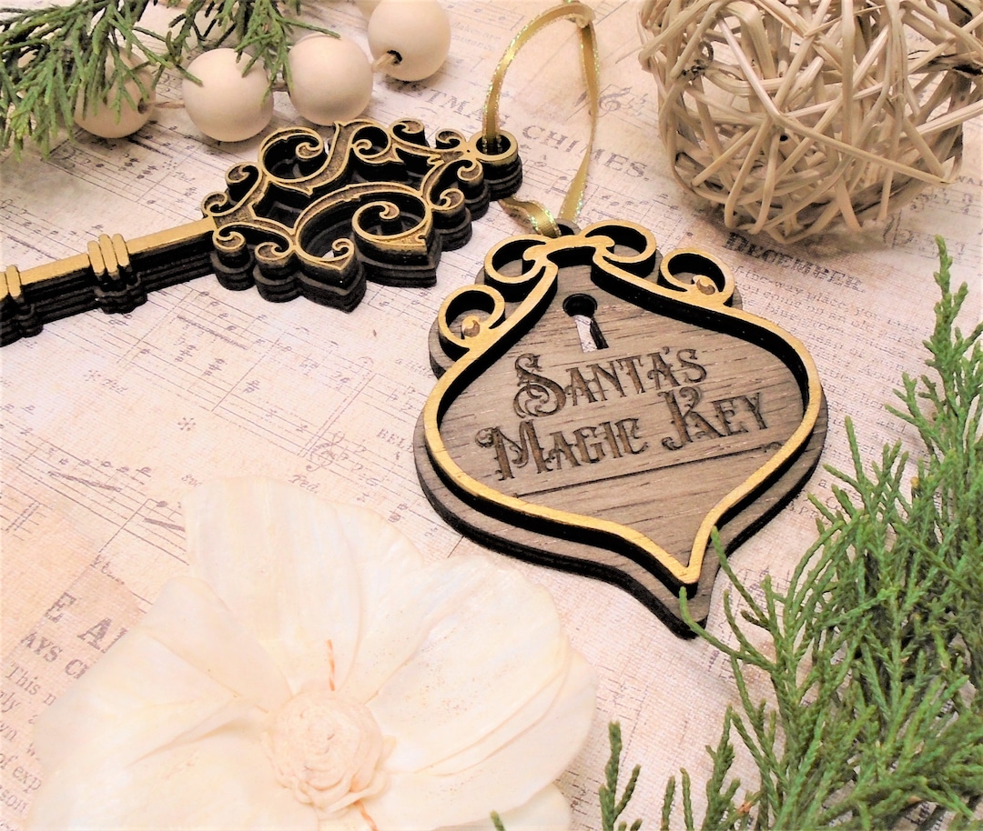 Santa's Magic Key Kids Christmas Magic Key Santa - Etsy