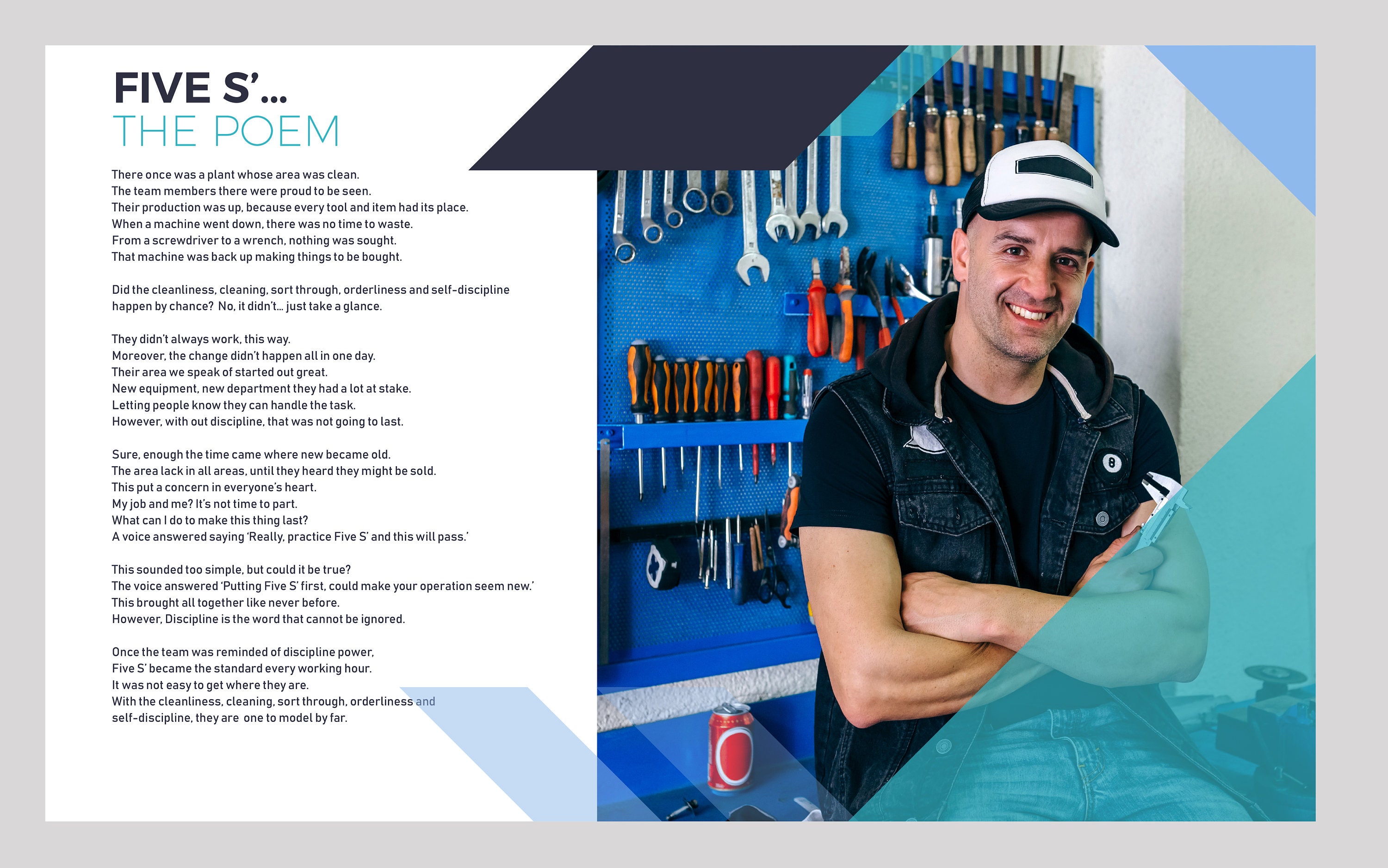 Lean Manufacturing Five S' Poem - Etsy