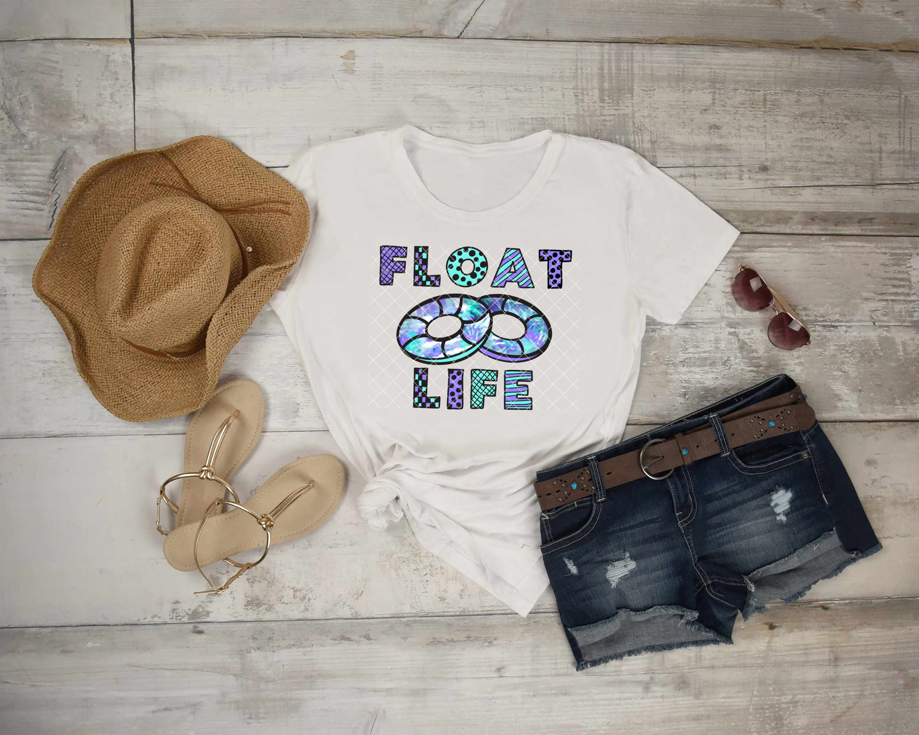 Float Life, River Tube PNG Float Trip Sublimation Design, INSTANT ...