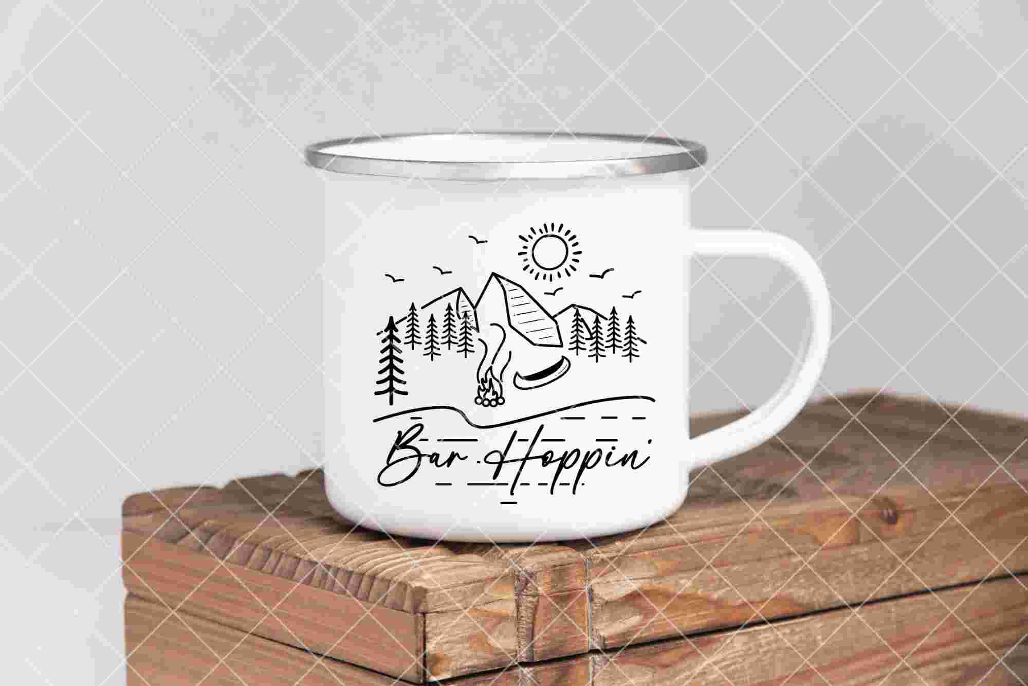 Bar Hoppin' SVG / Cut File / River Shirt Design/ Instant Download ...