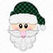 Santa Doodle Clip Art Bundle, Christmas Santas, High-quality PNG ...