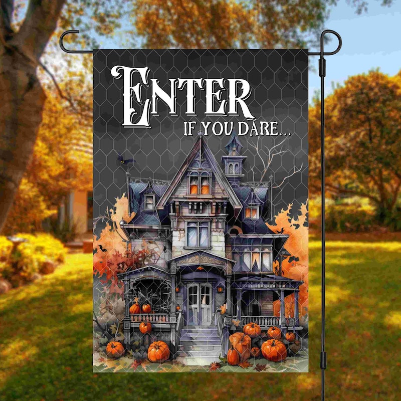 Halloween Flags - Etsy