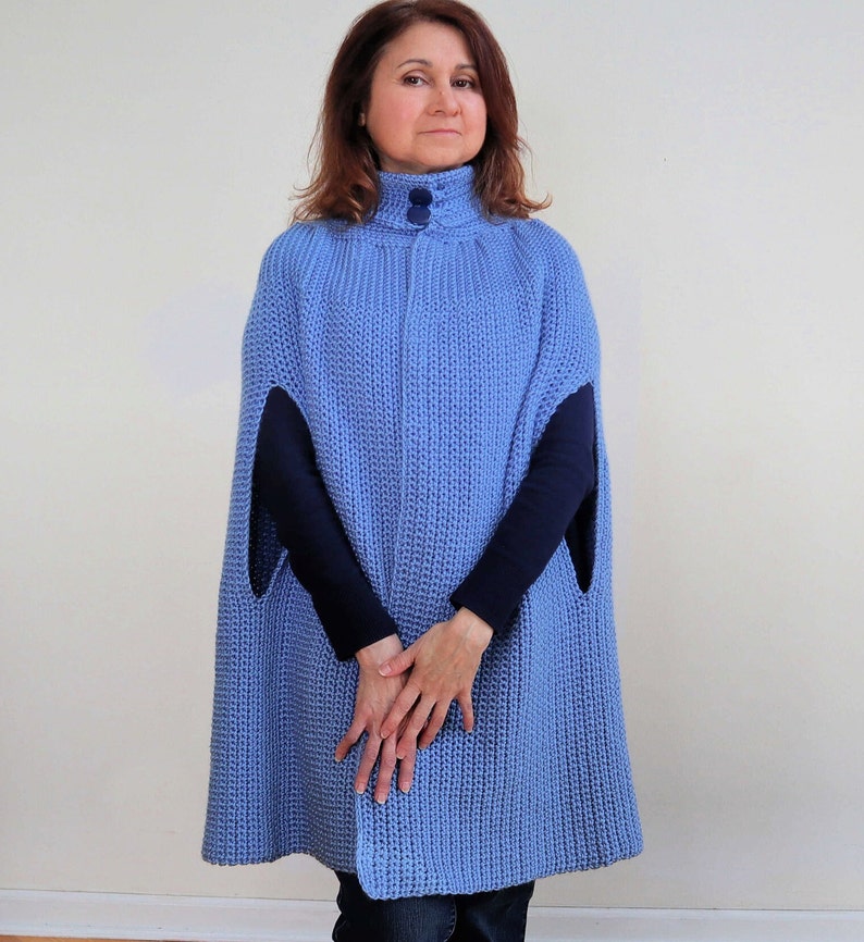 Crochet CAPE Pattern PDF. Beginner Friendly UPDATED Classic - Etsy