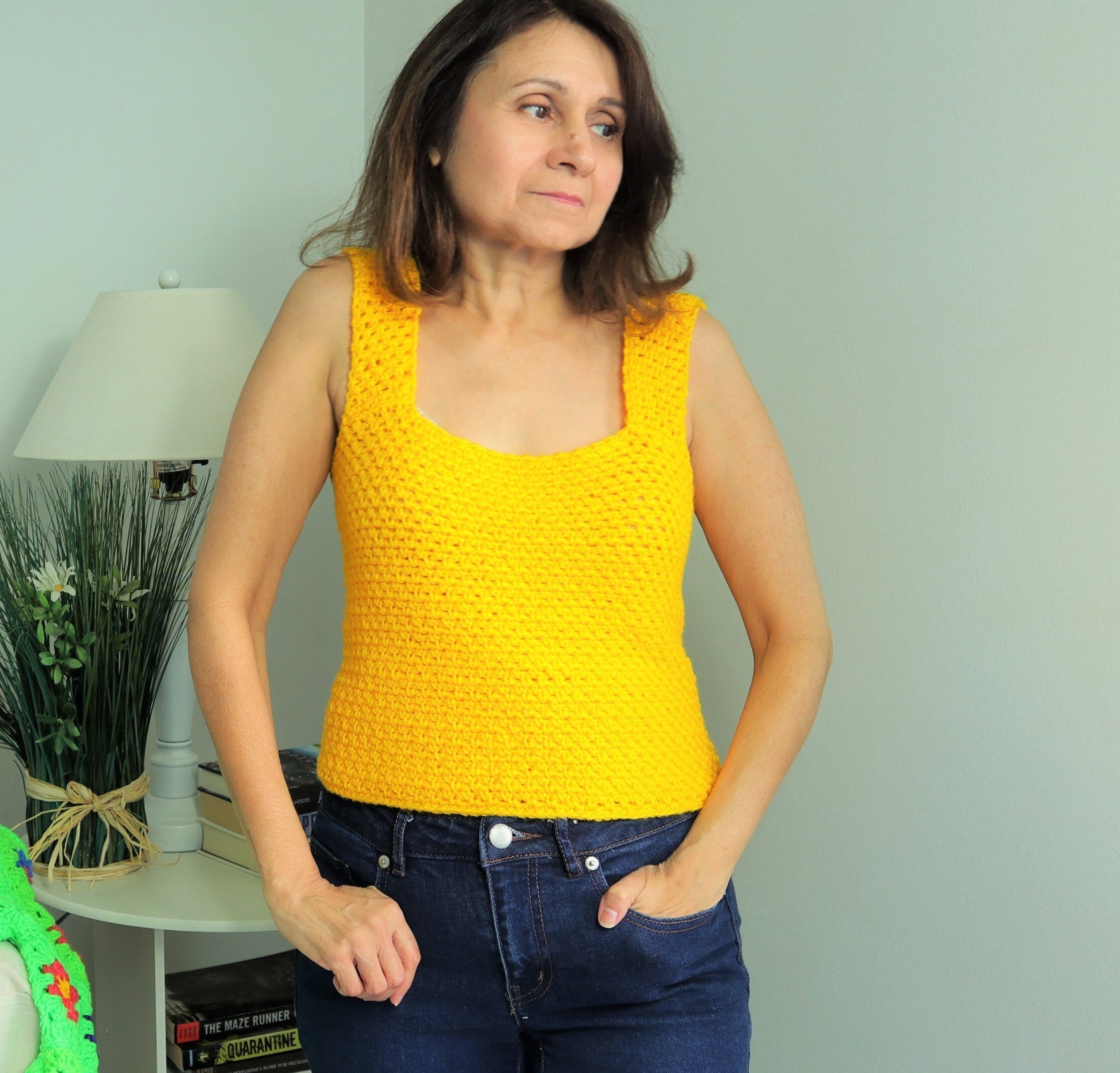 Crochet Tank Top PATTERN. Fast and EASY Perfect for Crochet Beginner ...
