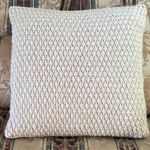 Crochet Pillow Cover PATTERN Crochet Farmhouse Decor Crochet - Etsy