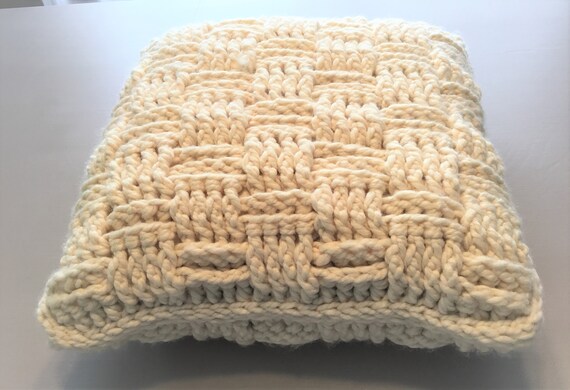 Crochet Pattern Basketweave Pillow Crochet Pillow Patterns Archives