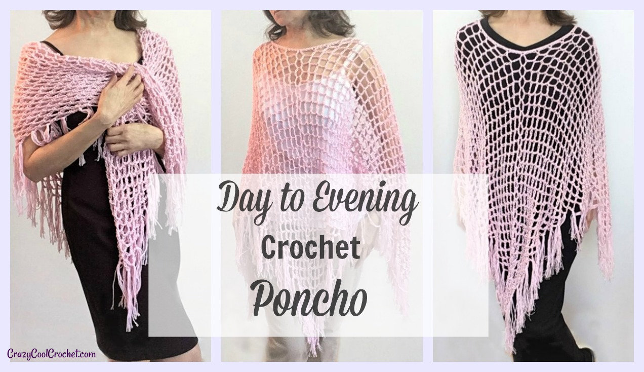 Crochet Summer Poncho PATTERN for This Versatile Day to - Etsy