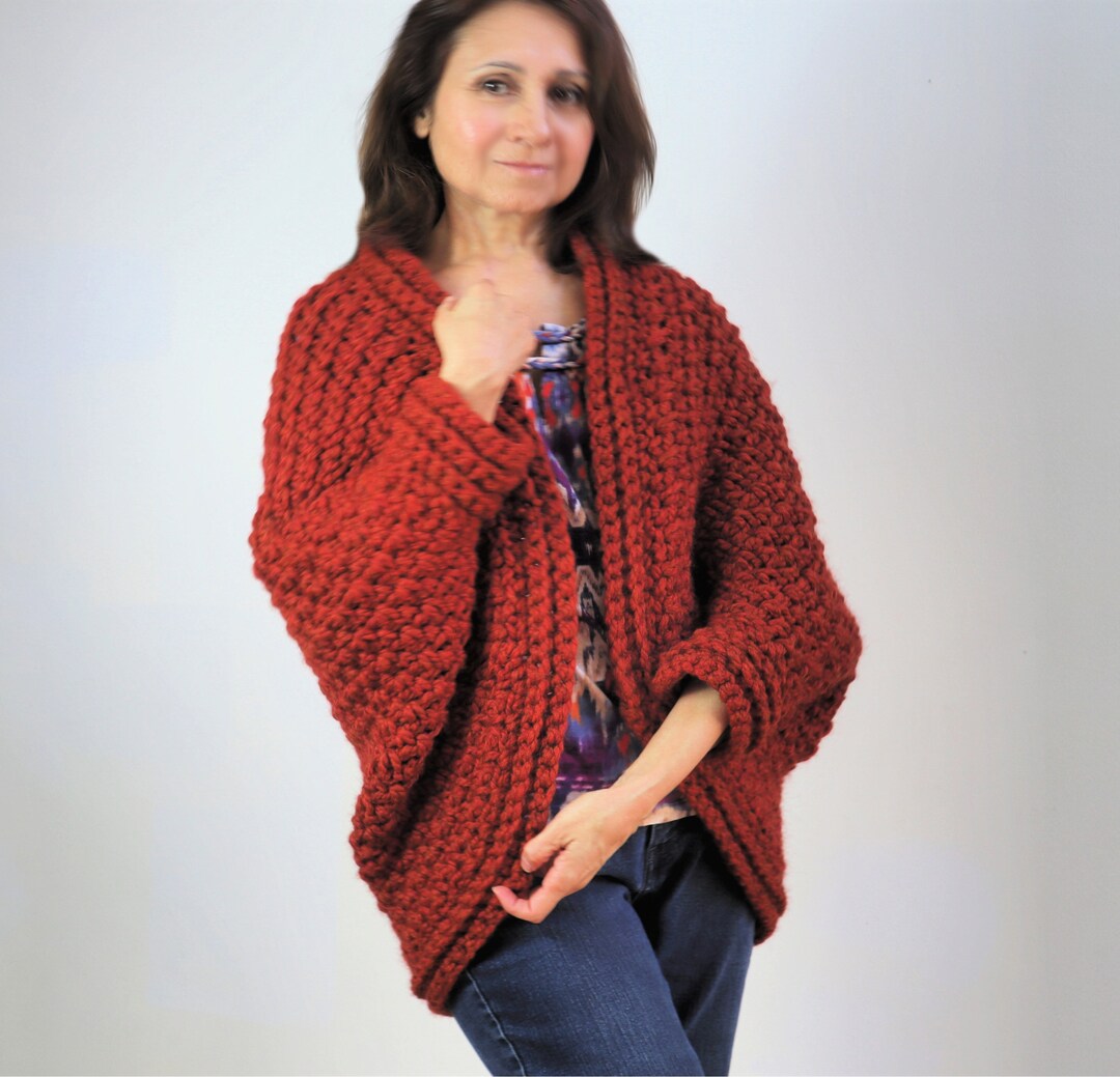 Crochet Cocoon Shrug PATTERN. Crochet Shrug Crochet for - Etsy