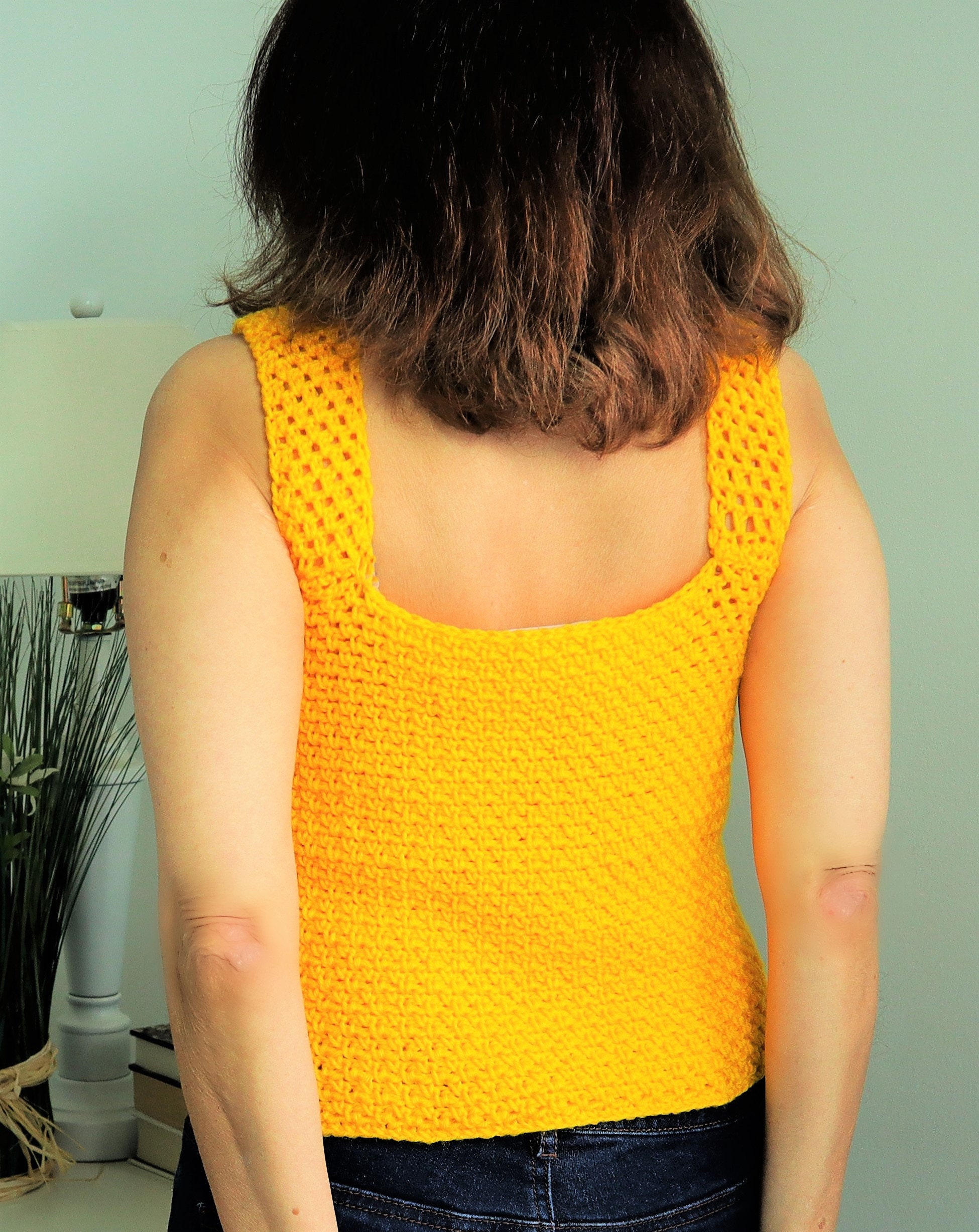 Crochet Tank Top PATTERN. Fast and EASY Perfect for Crochet - Etsy