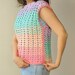 EASY Crochet Shell Stitch Summer Top PATTERN ONLY. Great Crochet ...