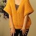 Crochet Super Chunky Vest PATTERN ONLY. Easy, Fast Knit-look CROCHET ...