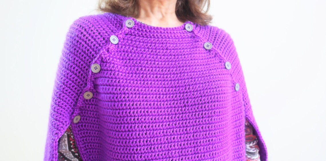Crochet Cape PATTERN for Chic Crochet Cape Crochet Capelet - Etsy
