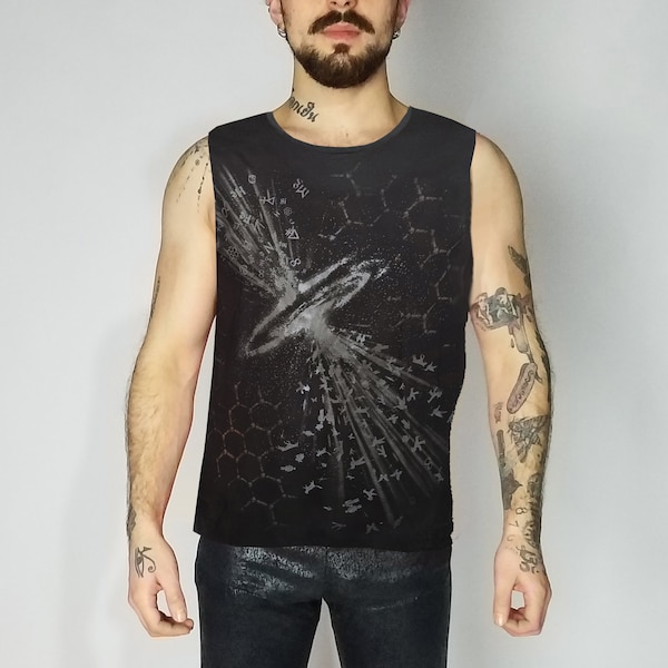 Gothic Tank Tops Men - Etsy
