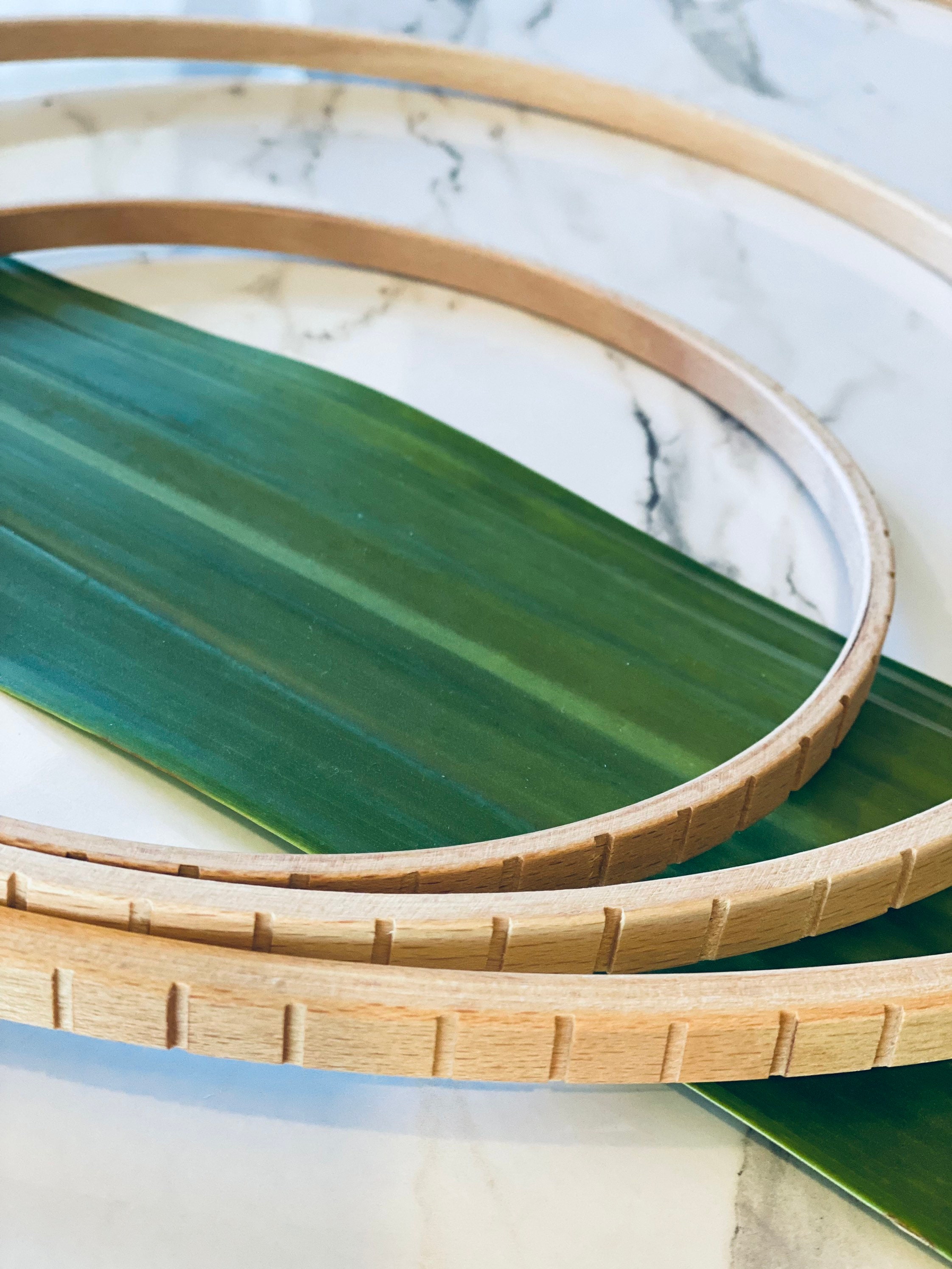 Bamboo Hoop Weaving Looms Circular Weaving Loom Circle Frame - Etsy