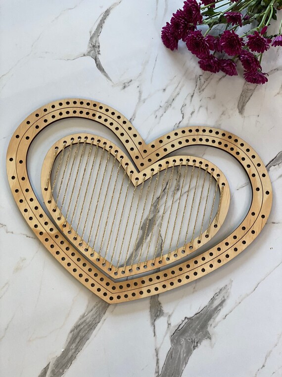 Heart Shaped Timber Weaving Looms | Etsy
