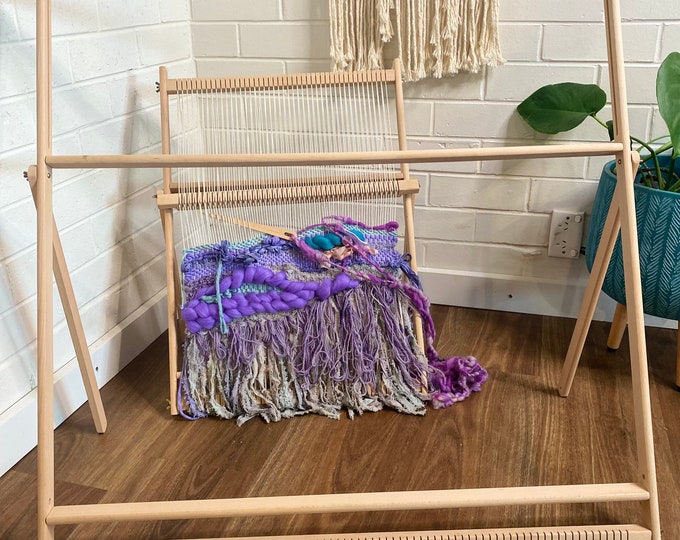 XXL Adjustable Weaving Loom Large Tapestry Fibre Arts - Etsy