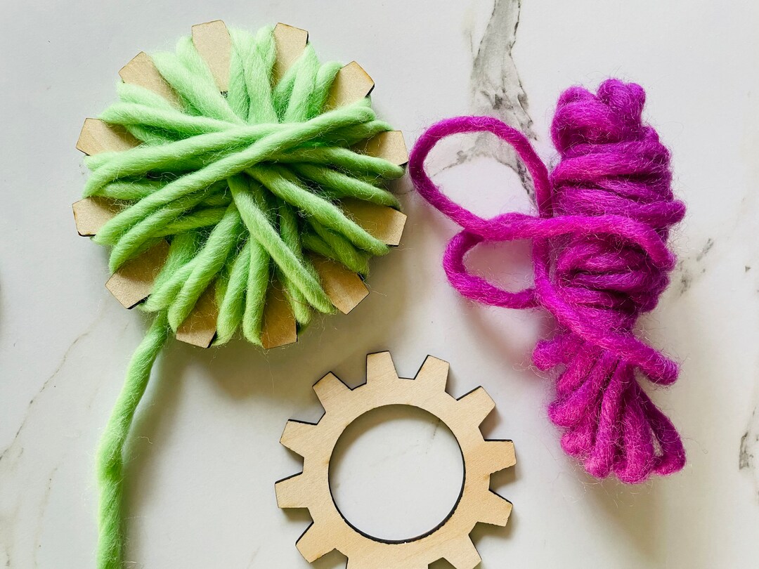 Yarn Flower Looms, Yarn Flowers, DIY Yarn Flowers, Craft Tools - Etsy