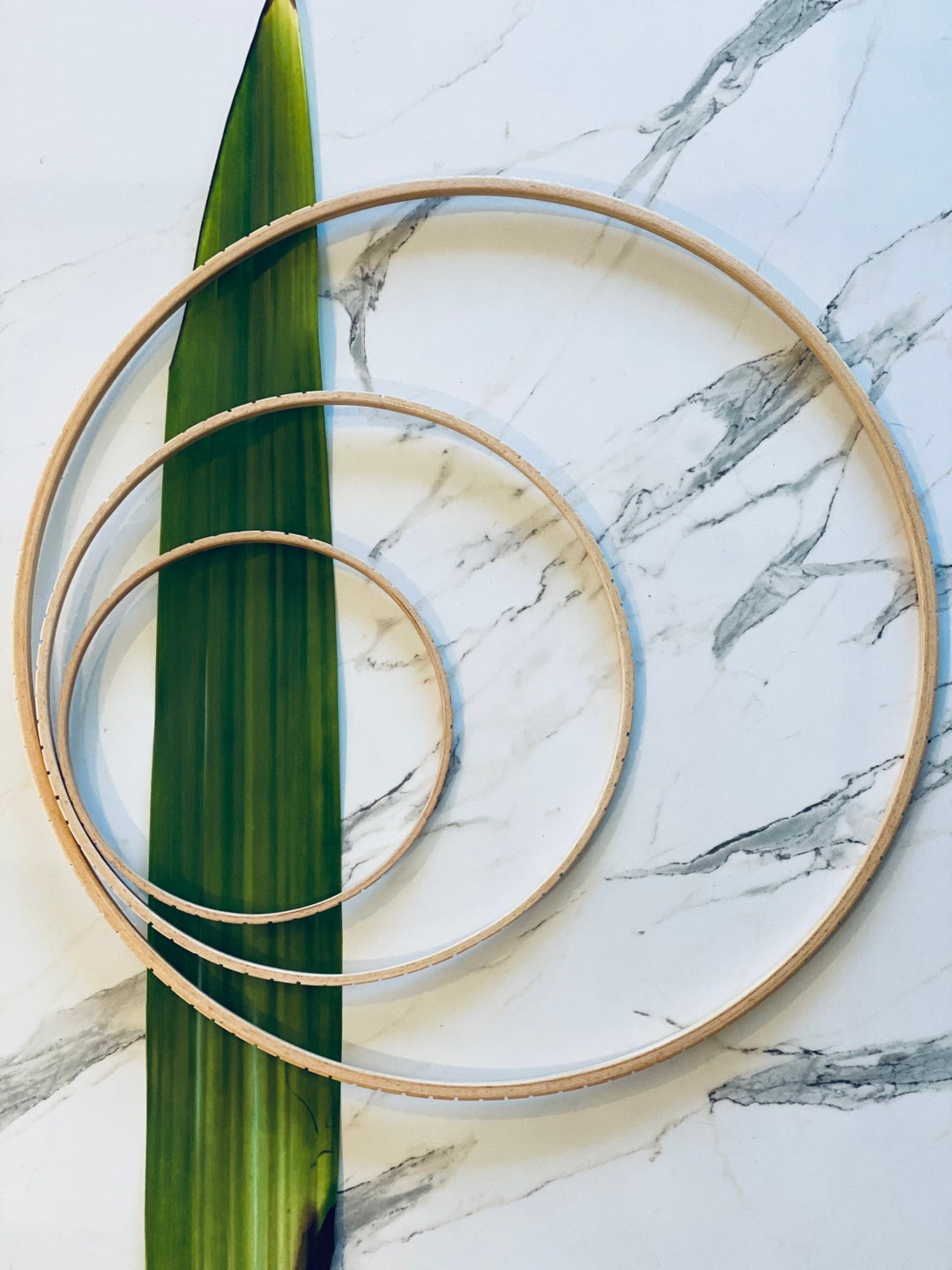 Bamboo Hoop Weaving Looms, Circular Weaving Loom, Circle Frame Loom - Etsy