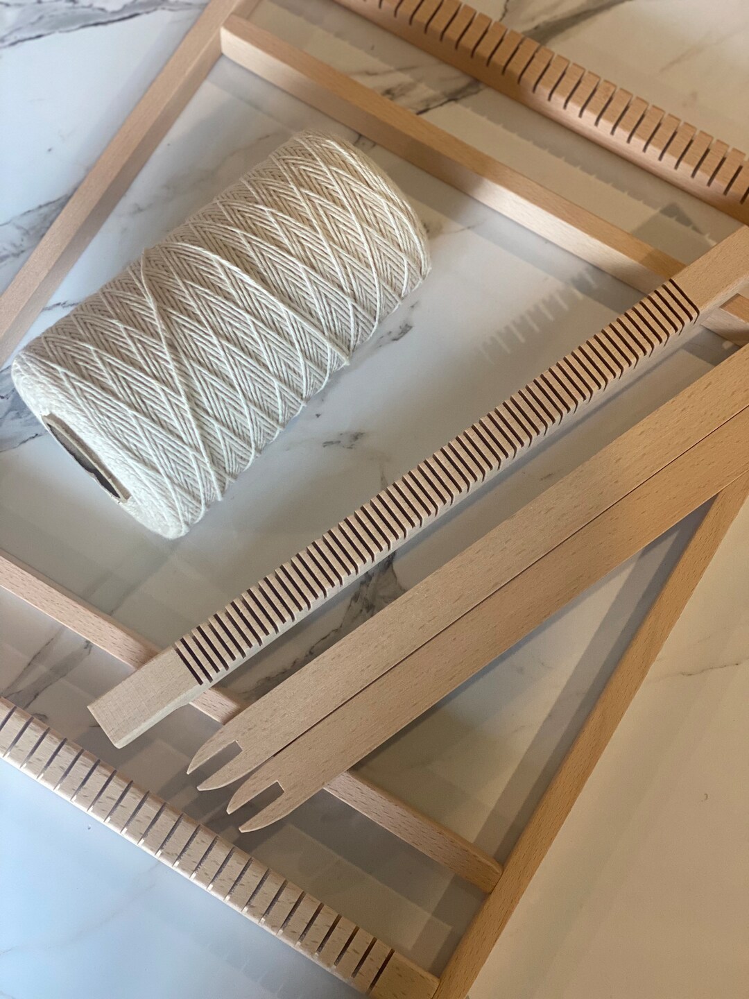 Medium Tapestry Weaving Loom, Beginners Weaving Loom, Lap Loom - Etsy ...